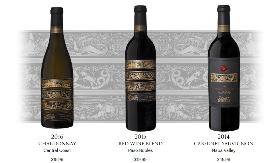 Game of Thrones Wijn – Just for Koks.nl